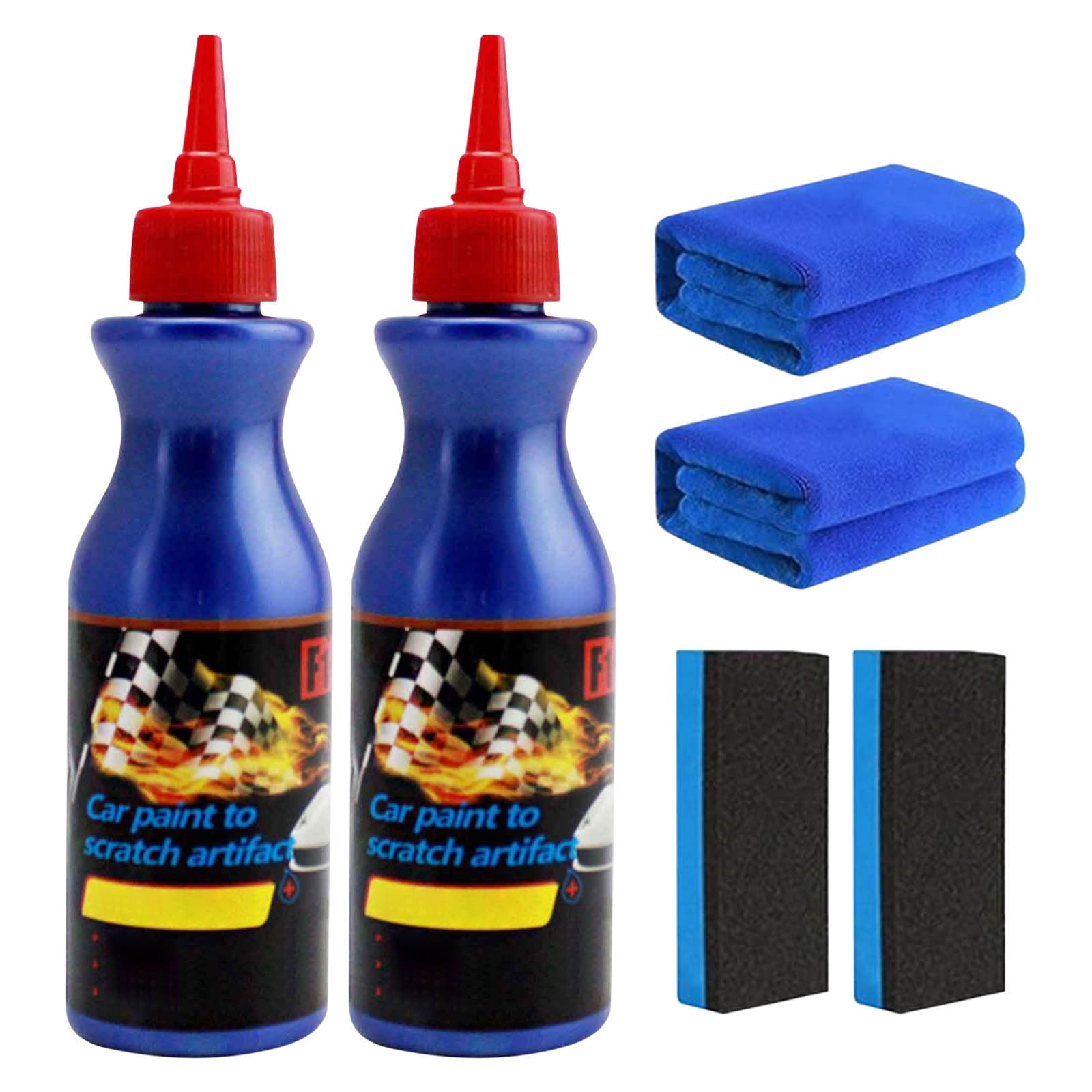 Jubipavy Sponge Brush Scratch Repair Wax For Car Scratch Remover ...