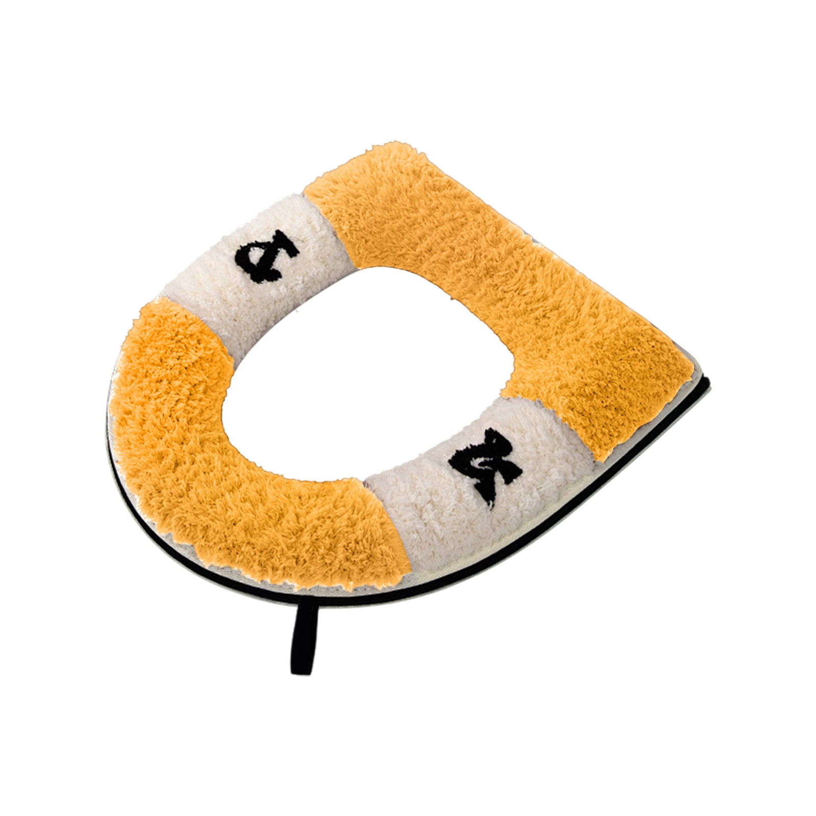 Jubipavy Toilet Seat Cover Toilet Seat Cover Waterproof Fleece-Lined ...