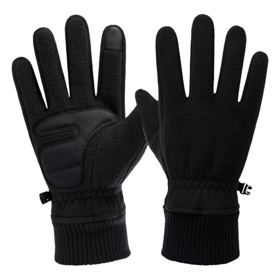 Jubipavy Winter Gloves Winter Warm Gloves Diving Cloth Plus Velvet ...
