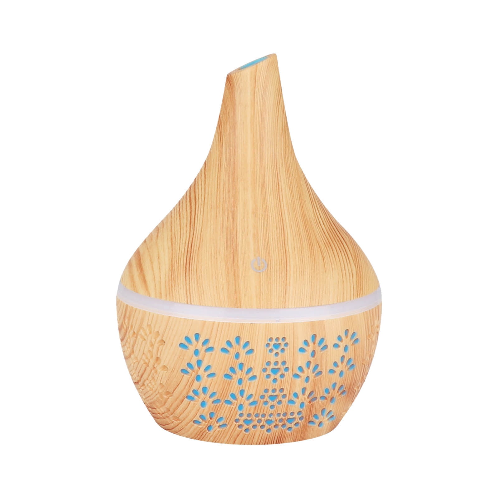 Jubipavy Wood Grain Aroma Essential PortableOil Diffuser LED Aroma ...