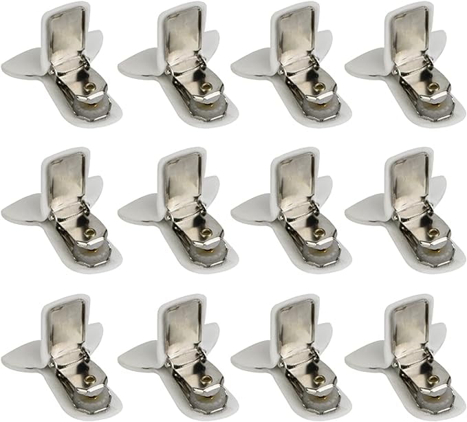 Jucasuy 12 Pack Padded Comforter Clips Drapery Padded Comforter Clips ...