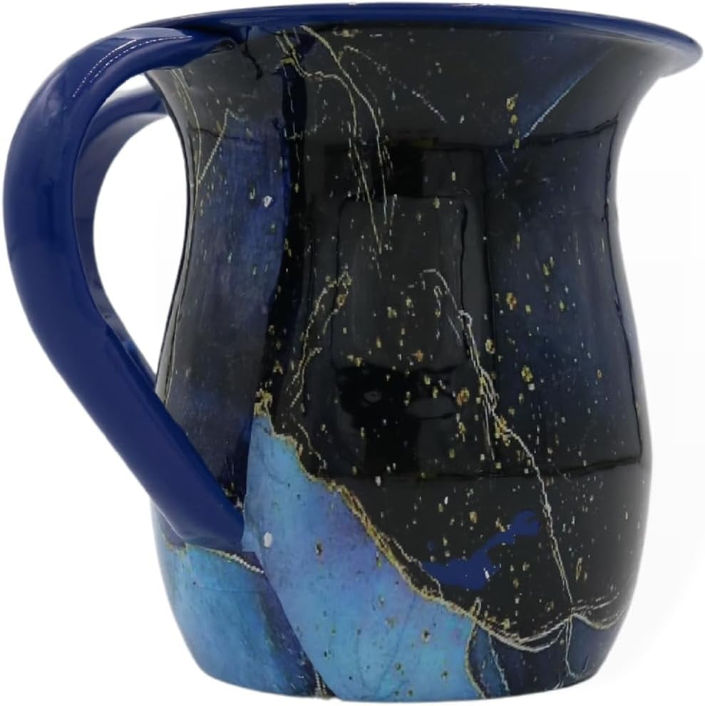 Judaica Washing Cup for Netilat Yadayim - WC775 | 5.5" Stainless Steel ...