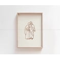 Judas Kiss, Betrayal of Christ, Christian Print, Minimalist Christian ...