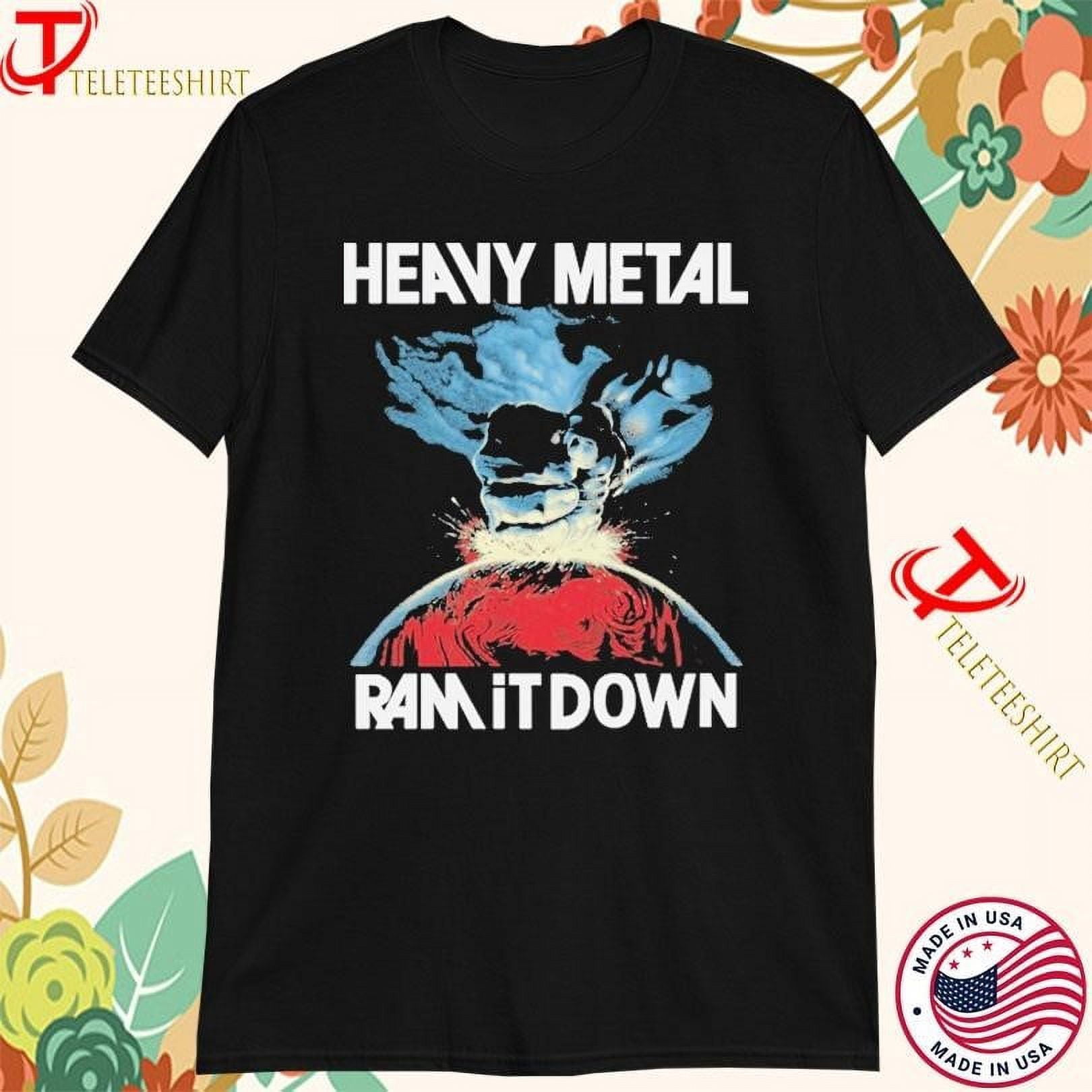 Judas Priest Heavy Metal Ram It Down T-shirts - Walmart.com