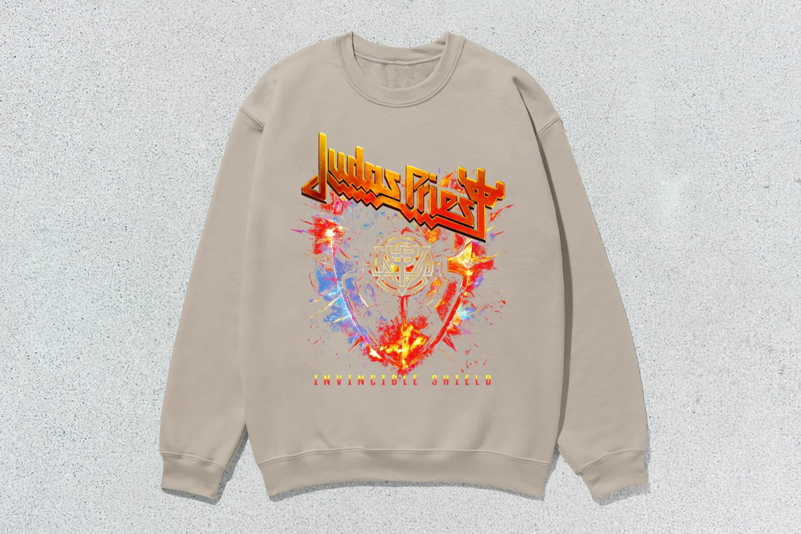 Judas Priest Invincible Shield 2024 Tour Shirt, Judas Priest Band Logo ...