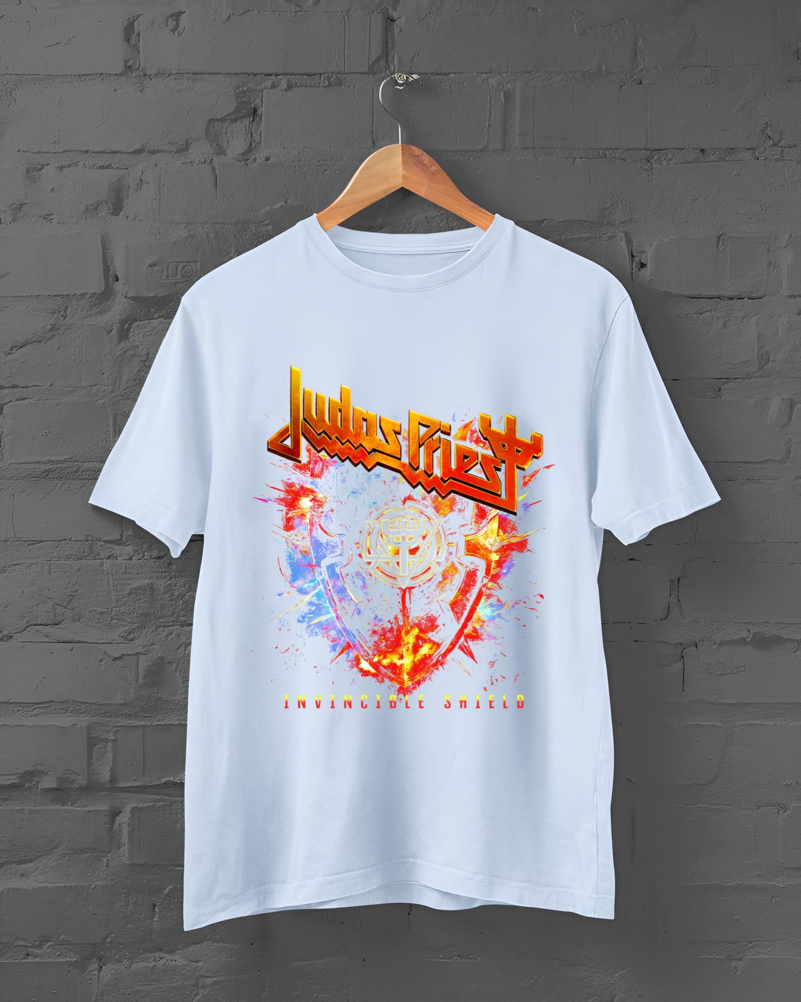Judas Priest Invincible Shield 2024 Tour Shirt, Judas Priest Band Logo ...