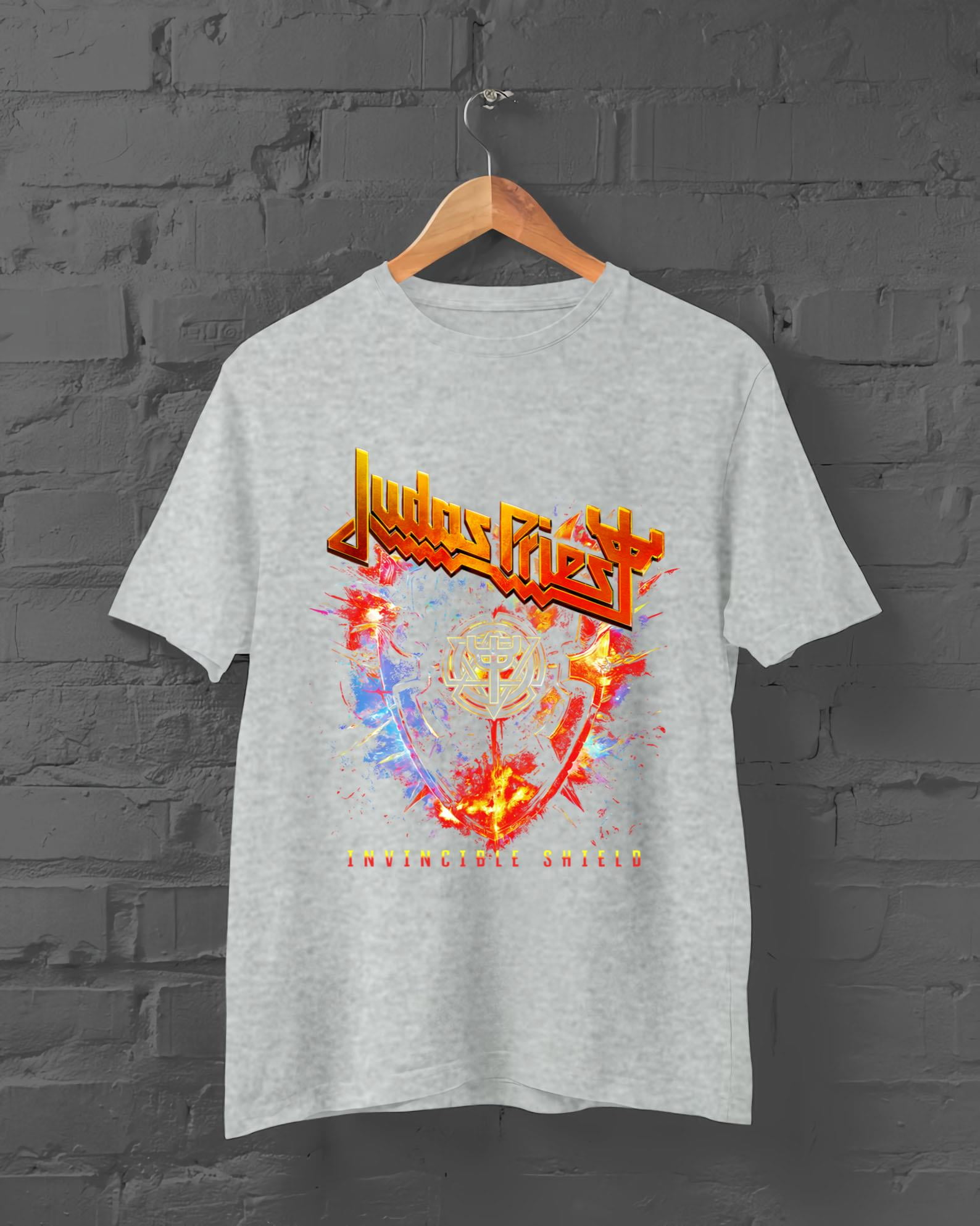 Judas Priest Invincible Shield 2024 Tour Shirt, Judas Priest Band Logo ...