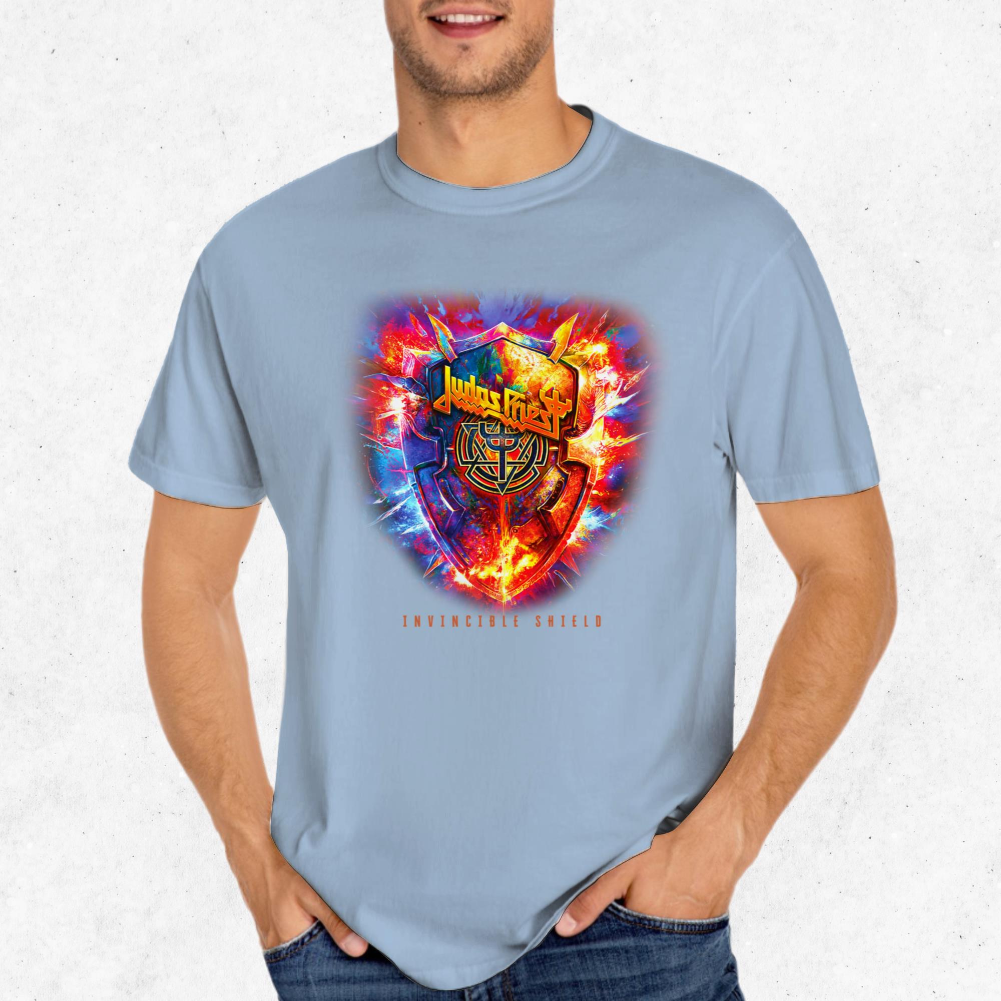 Judas Priest Invincible Shield Tour 2024 T-Shirt - Heavy Metal Concert ...