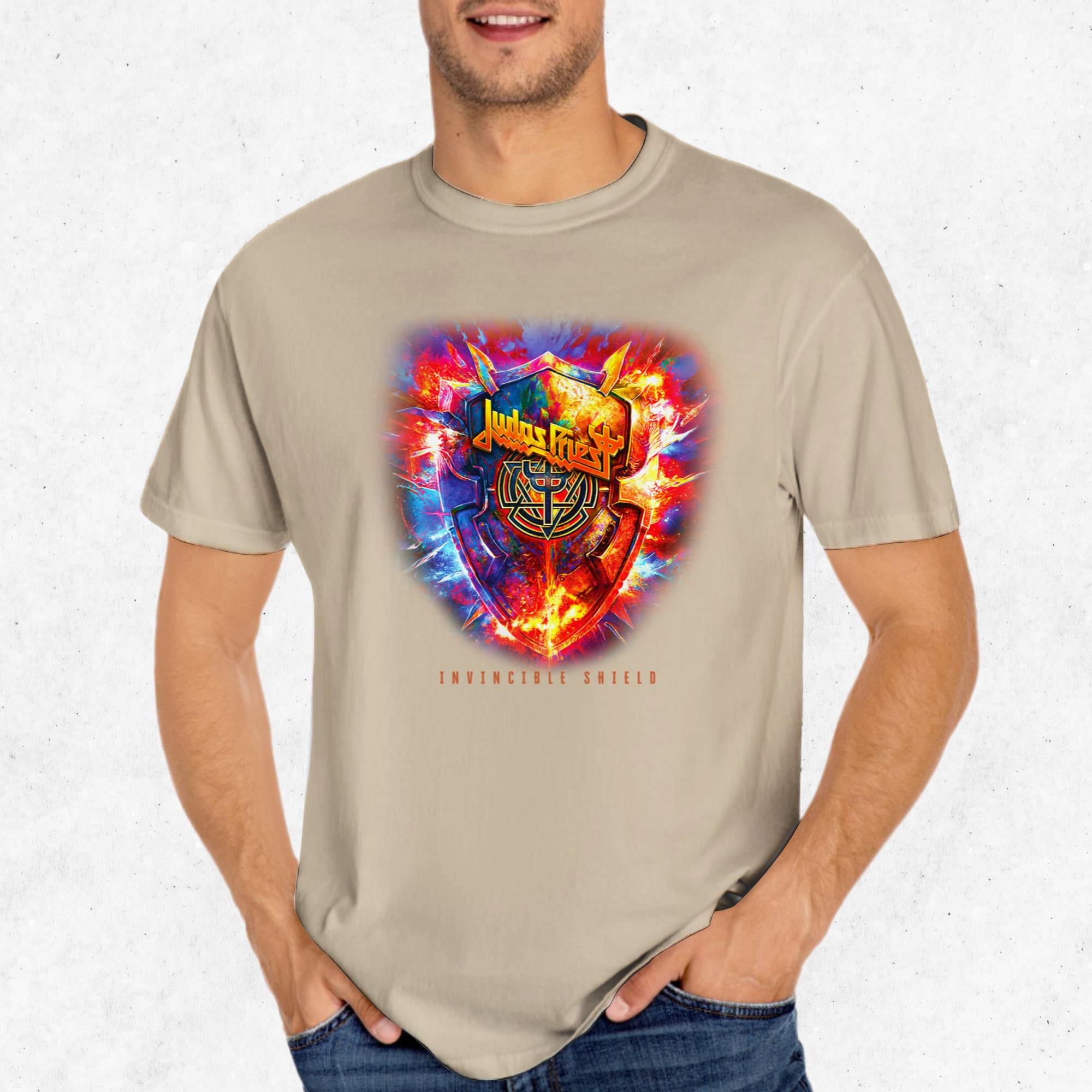 Judas Priest Invincible Shield Tour 2024 T-Shirt - Heavy Metal Concert Merch - Walmart.com