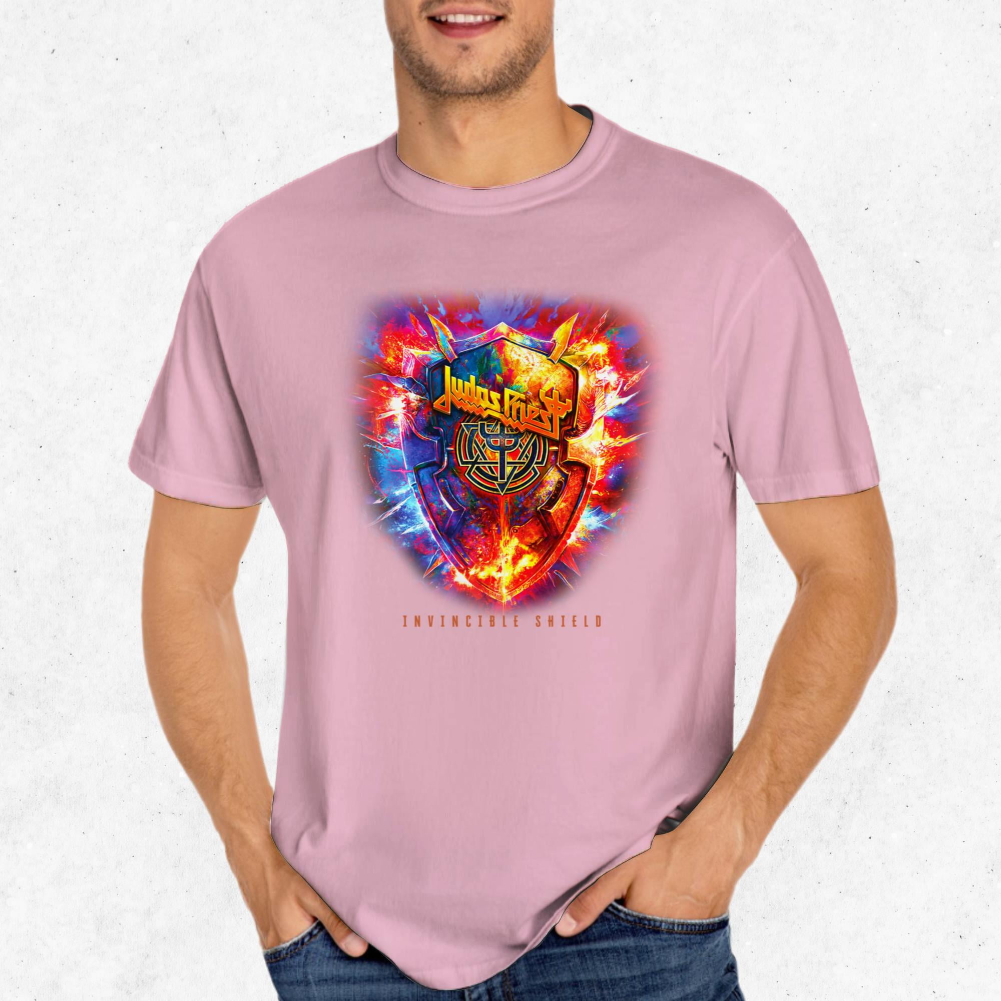 Judas Priest Invincible Shield Tour 2024 T-Shirt - Heavy Metal Concert ...