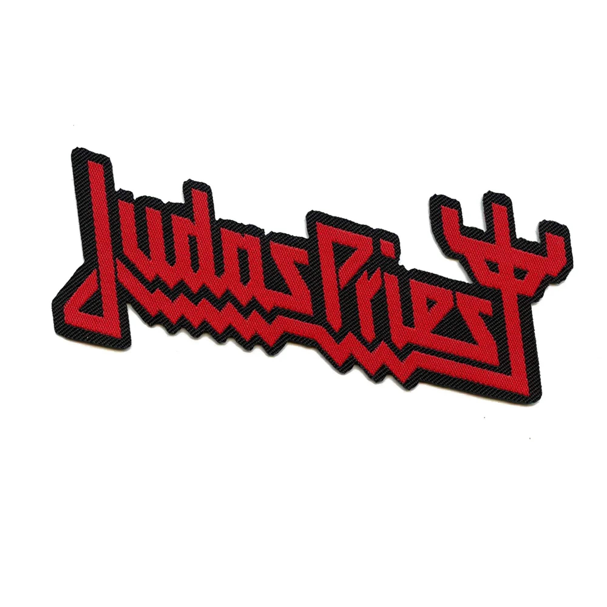 Judas Priest Woven Patch Logo Cut Out new Official Red - Walmart.com