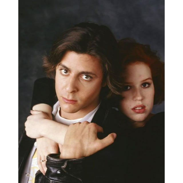 Judd Nelson And Molly Ringwald In The Breakfast Club Hug Each Other As ...