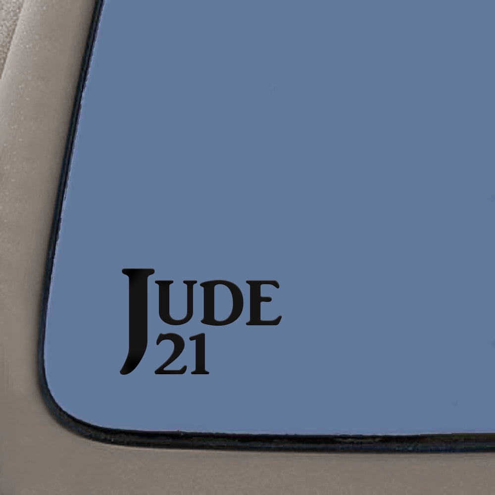 Jude 21 Bible Verse Decal Sticker | 7.5-Inches By 4.9-Inches ...