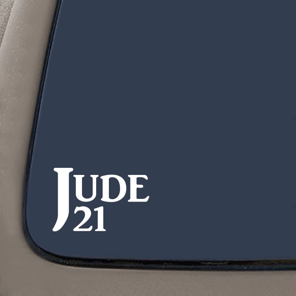 Jude 21 Bible Verse Decal Sticker | 7.5-Inches By 4.9-Inches ...