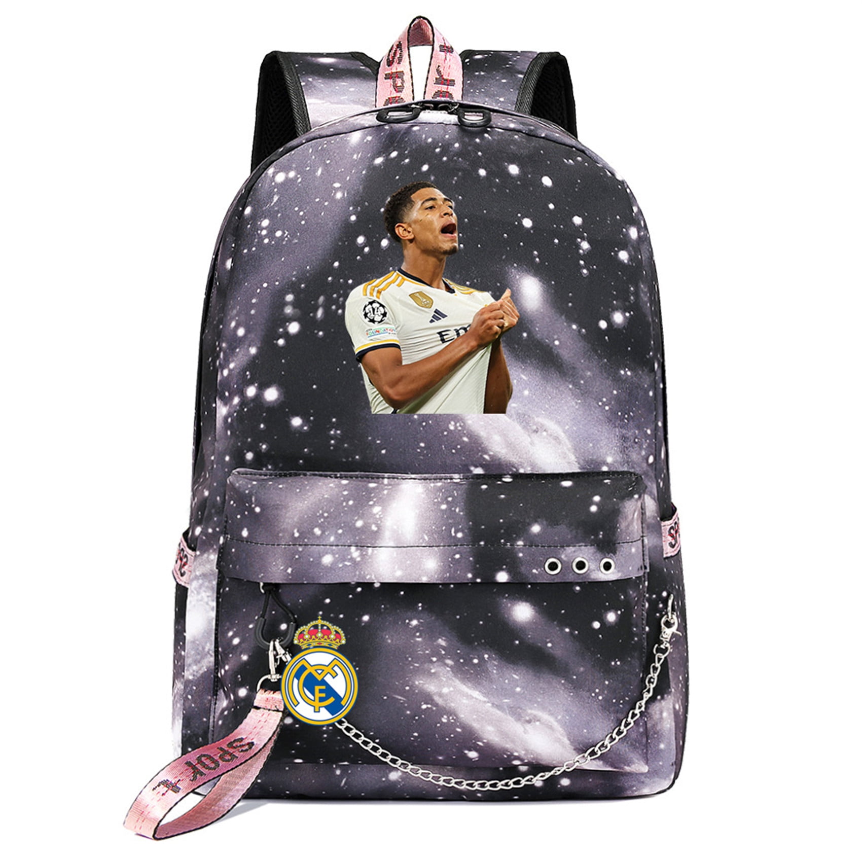 Jude Bellingham Graphic Knapsack Laptop Computer Backpack with USB ...