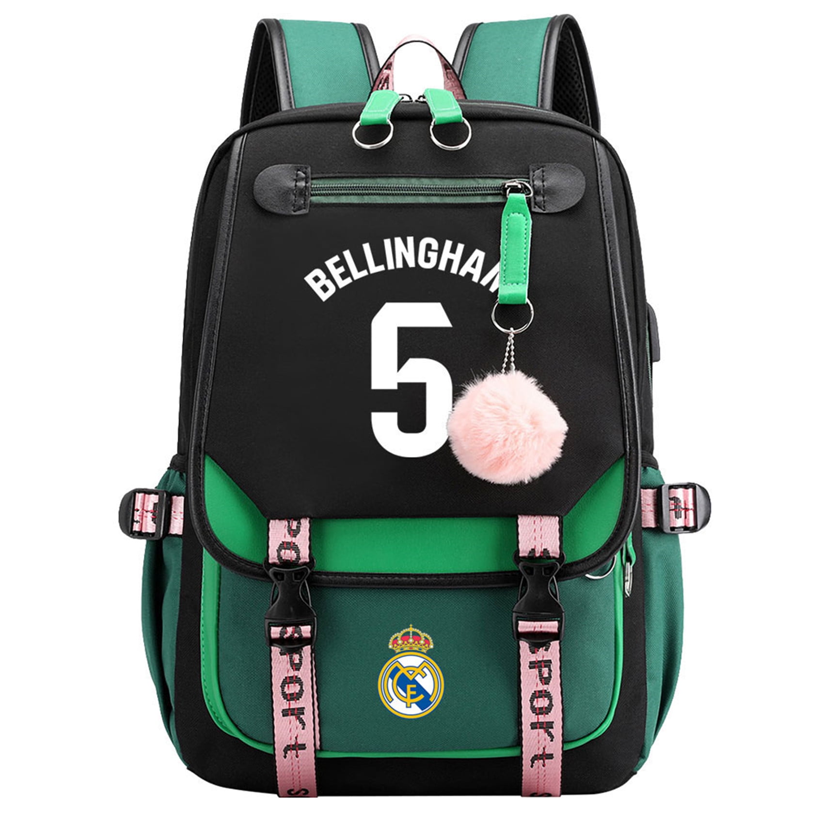 Jude Bellingham Graphic Rucksack Football Star Travel Backpack,Back to ...