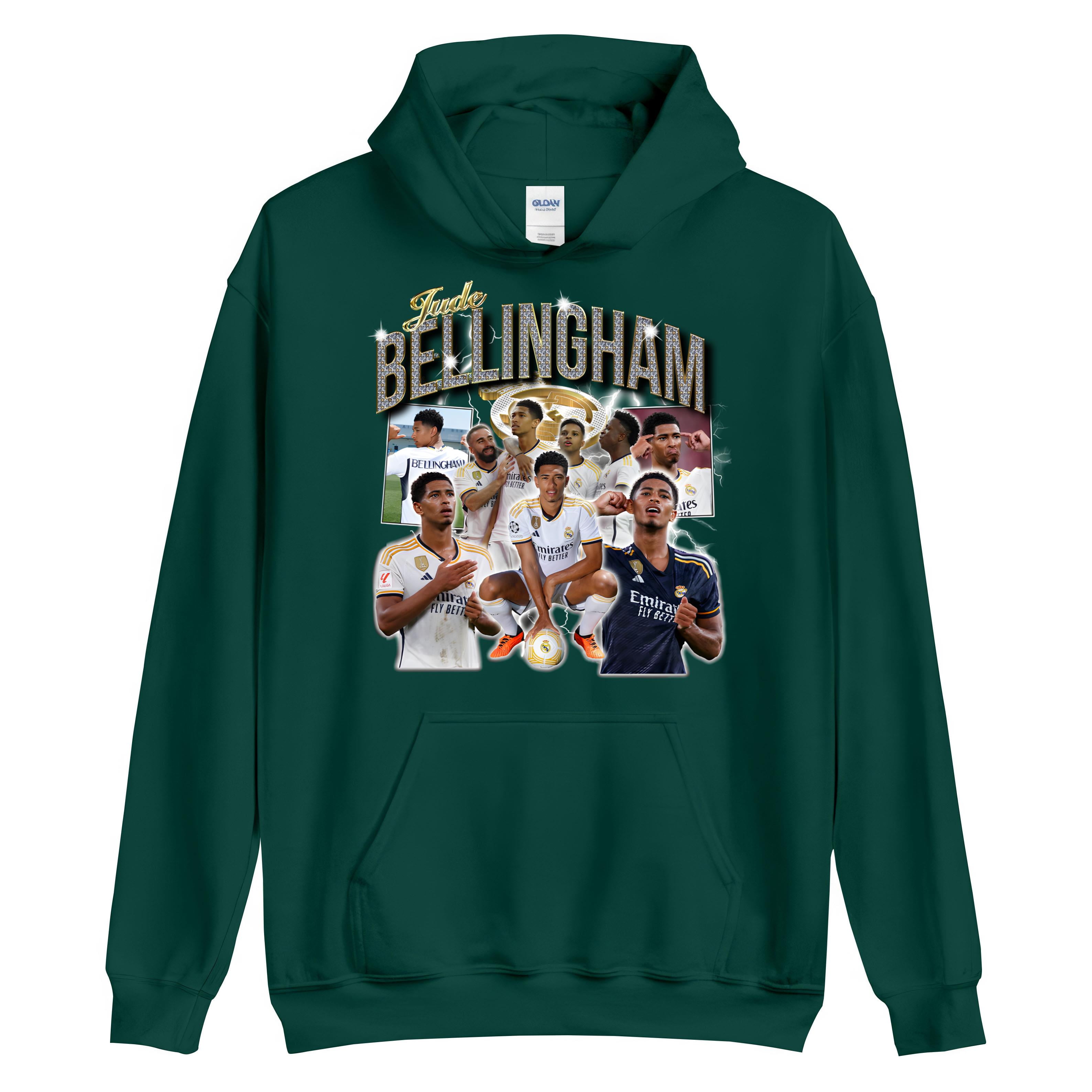 Jude Bellingham Tshirt available in multiple colors. High quality ...