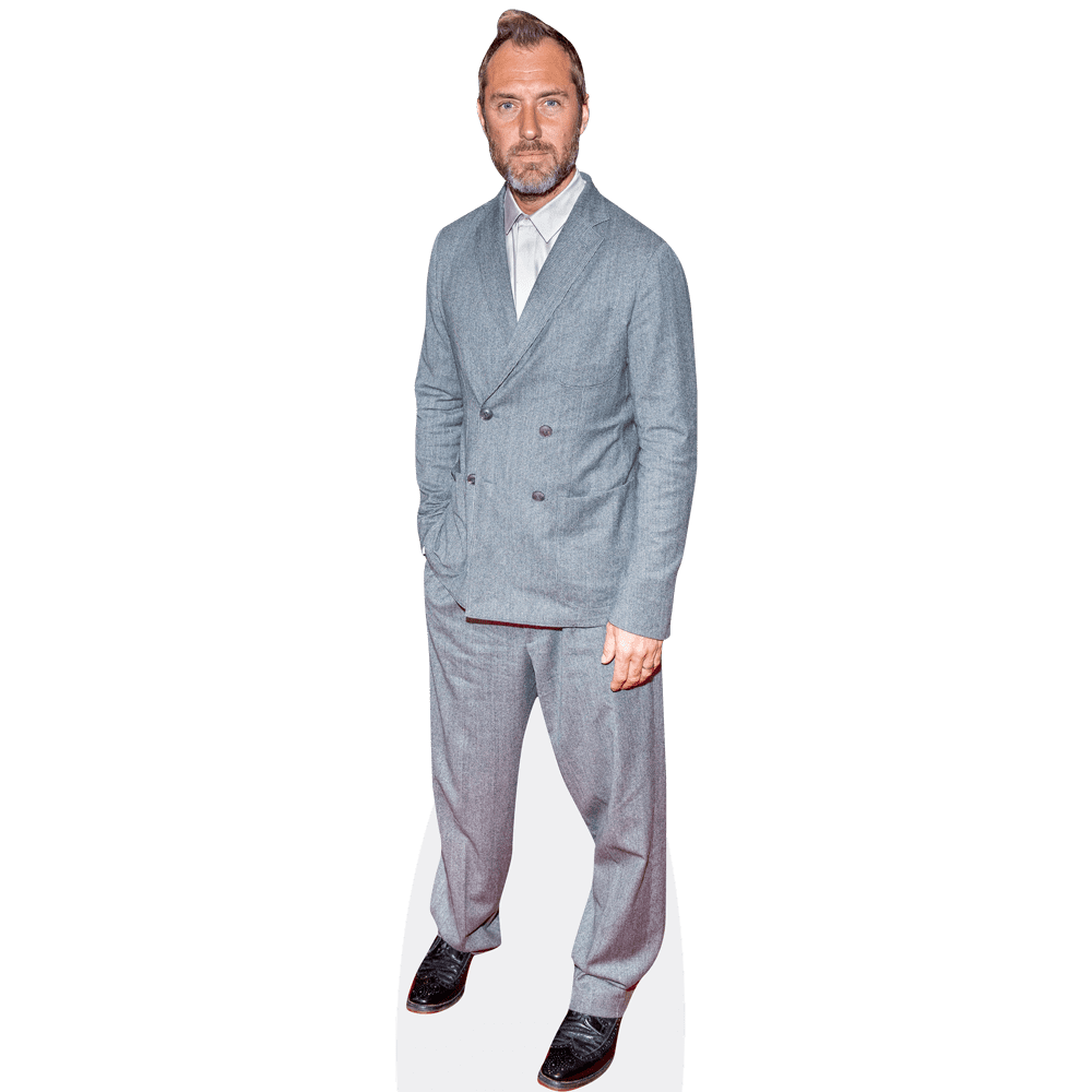 Jude Law (Grey Suit) Lifesize Cardboard Cutout Standee - Walmart.com