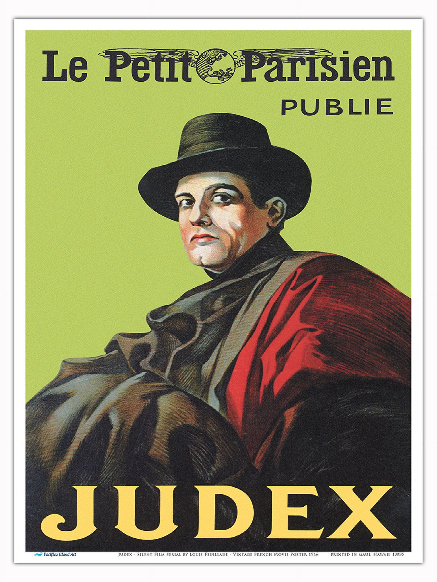 Judex - Silent Film Serial by Louis Feuillade - Vintage French Movie ...