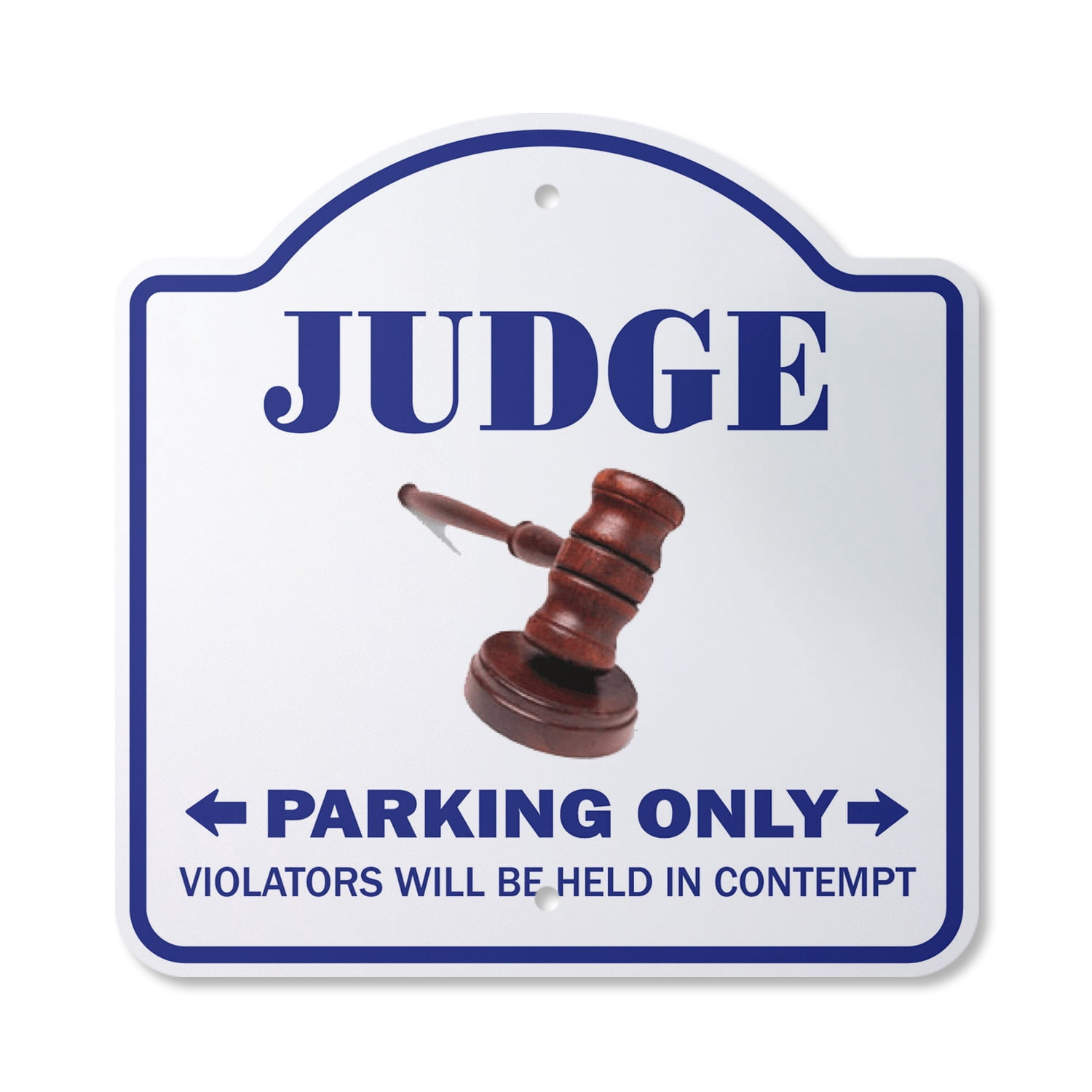 Judge 14" X 14" Sign | Indoor/Outdoor Plastic | SignMission Designer ...