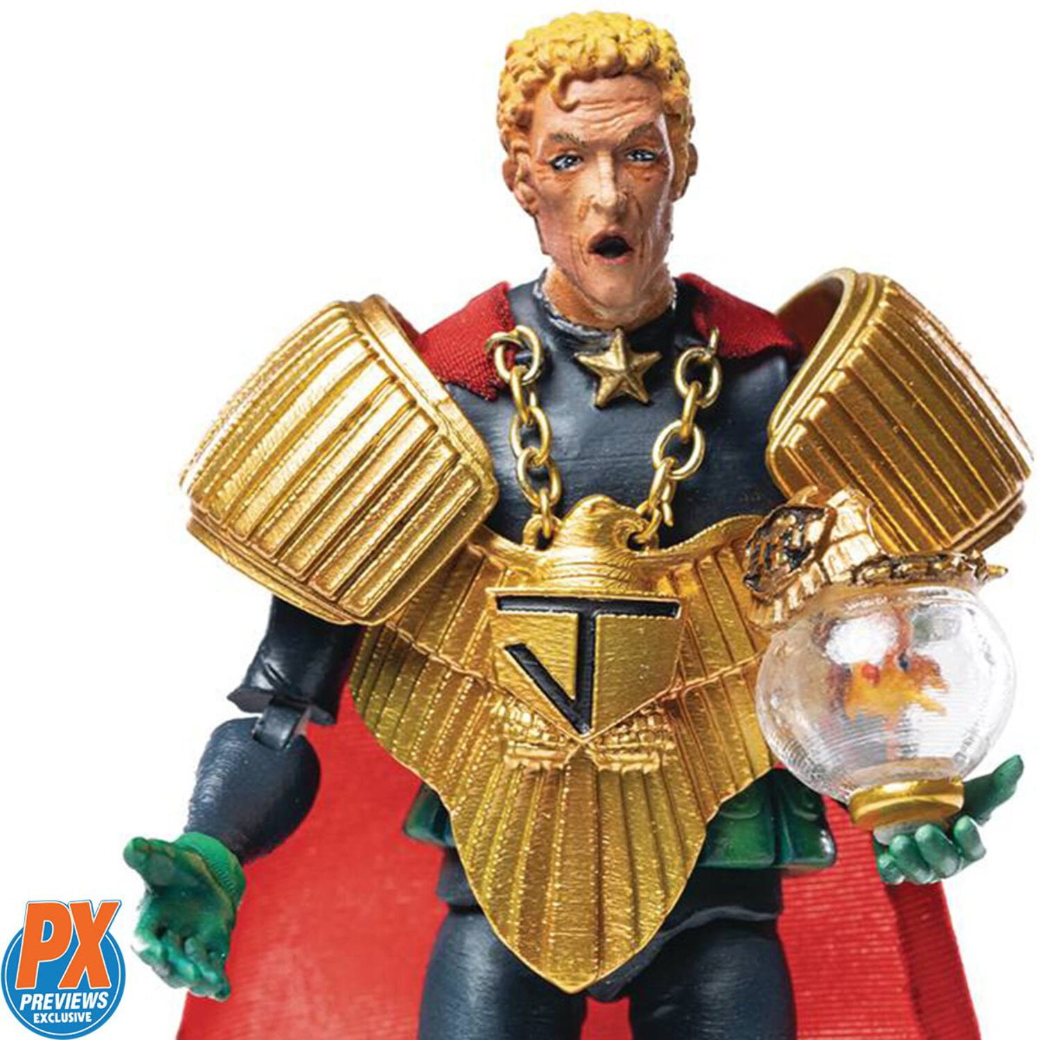 Judge Dredd Chief Judge Caligula 1:18 Action Figure - PX - Walmart.com
