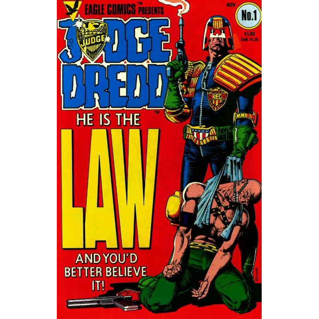 Judge Dredd (Vol. 1) #1 VF ; Eagle Comic Book - Walmart.com