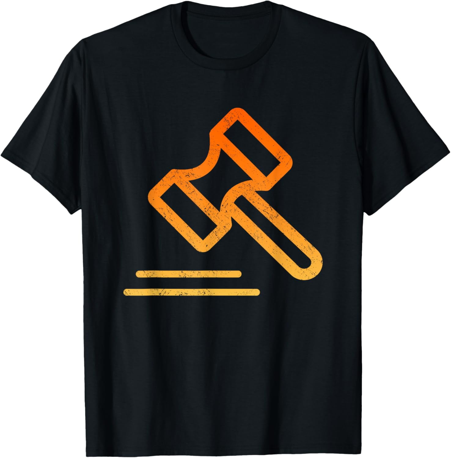 Judge Gavel Scale Of Justice Court Law Chief-Justice Jurist T-Shirt ...