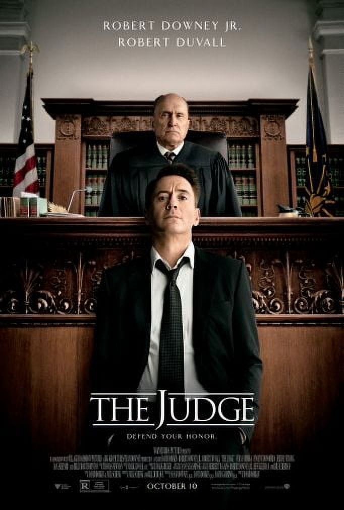 Judge The Robert Downey Jr poster Metal Sign 8inx 12in Metal Print 8x12 ...