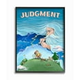 Judgement Funny Golf Cartoon Sports Design XXL Framed Giclee Texturized ...