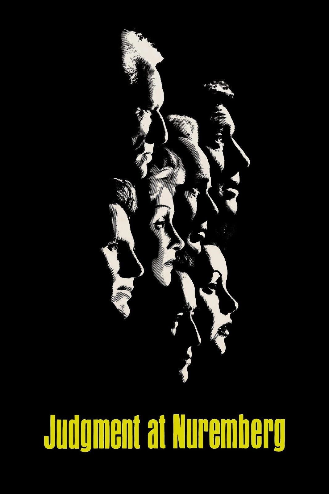 Judgment at Nuremberg 1961 Movie Poster 24x36 - Classic Courtroom Drama ...