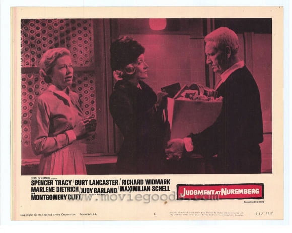 Judgment at Nuremberg - movie POSTER (Style F) (11" x 14") (1961 ...