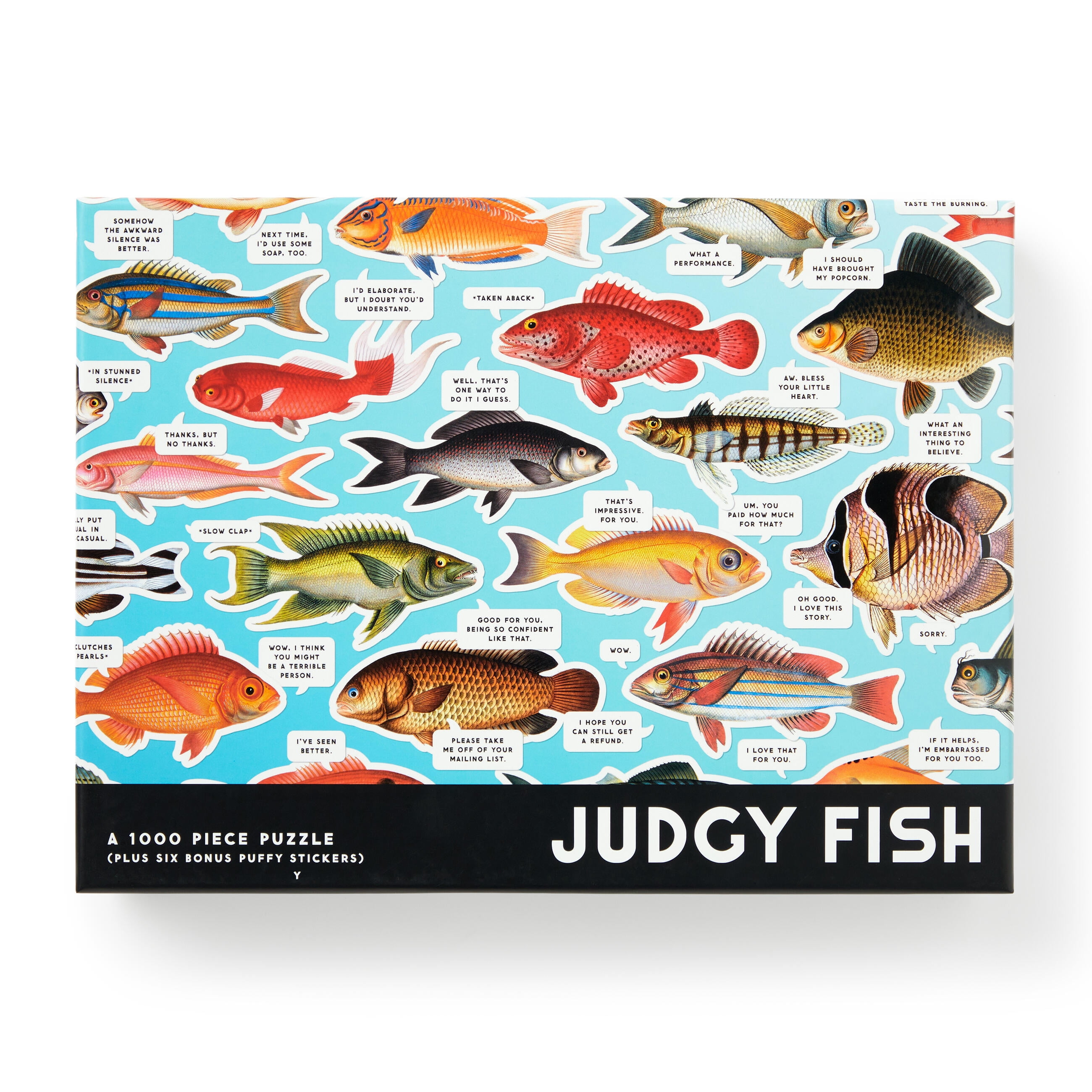 Judgy Fish 1000 Piece Puzzle - Walmart.com