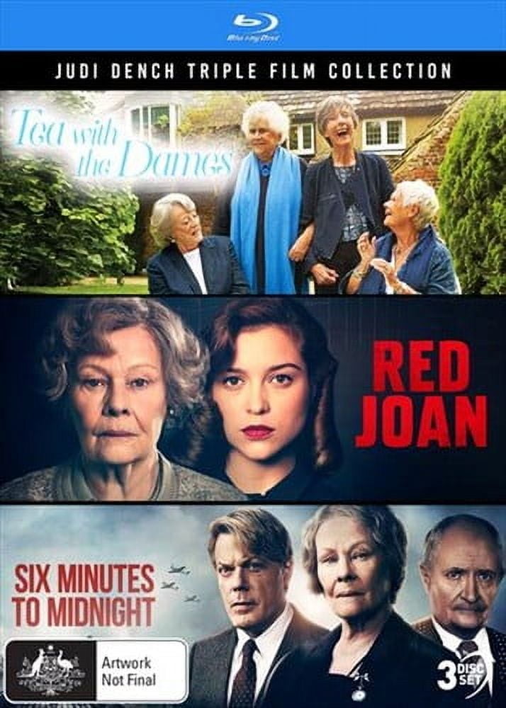Judi Dench: Triple Film Collection (Tea With The Dames / Red Joan / Six ...