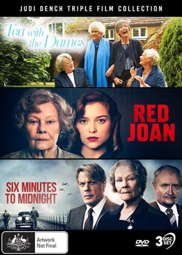 Judi Dench: Triple Film Collection (Tea With The Dames / Red Joan / Six ...