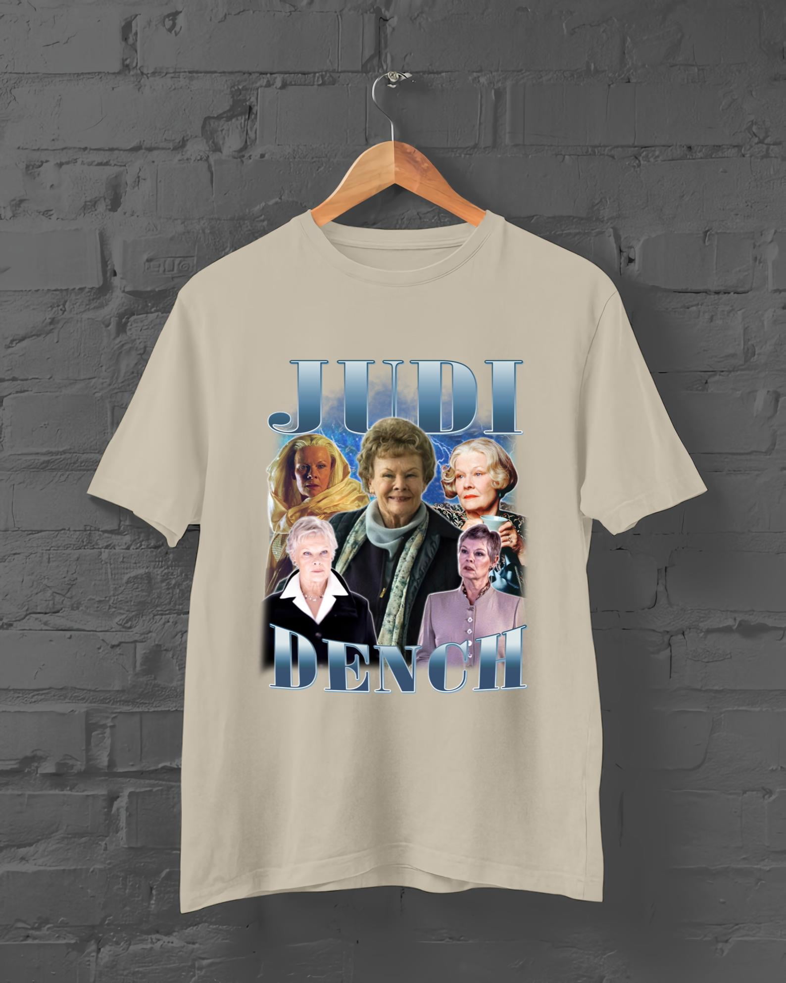 Judi Dench Vintage Shirt, Judi Dench Homage Tshirt, Judi Dench Fan Tees, Judi Dench Retro 90S ...