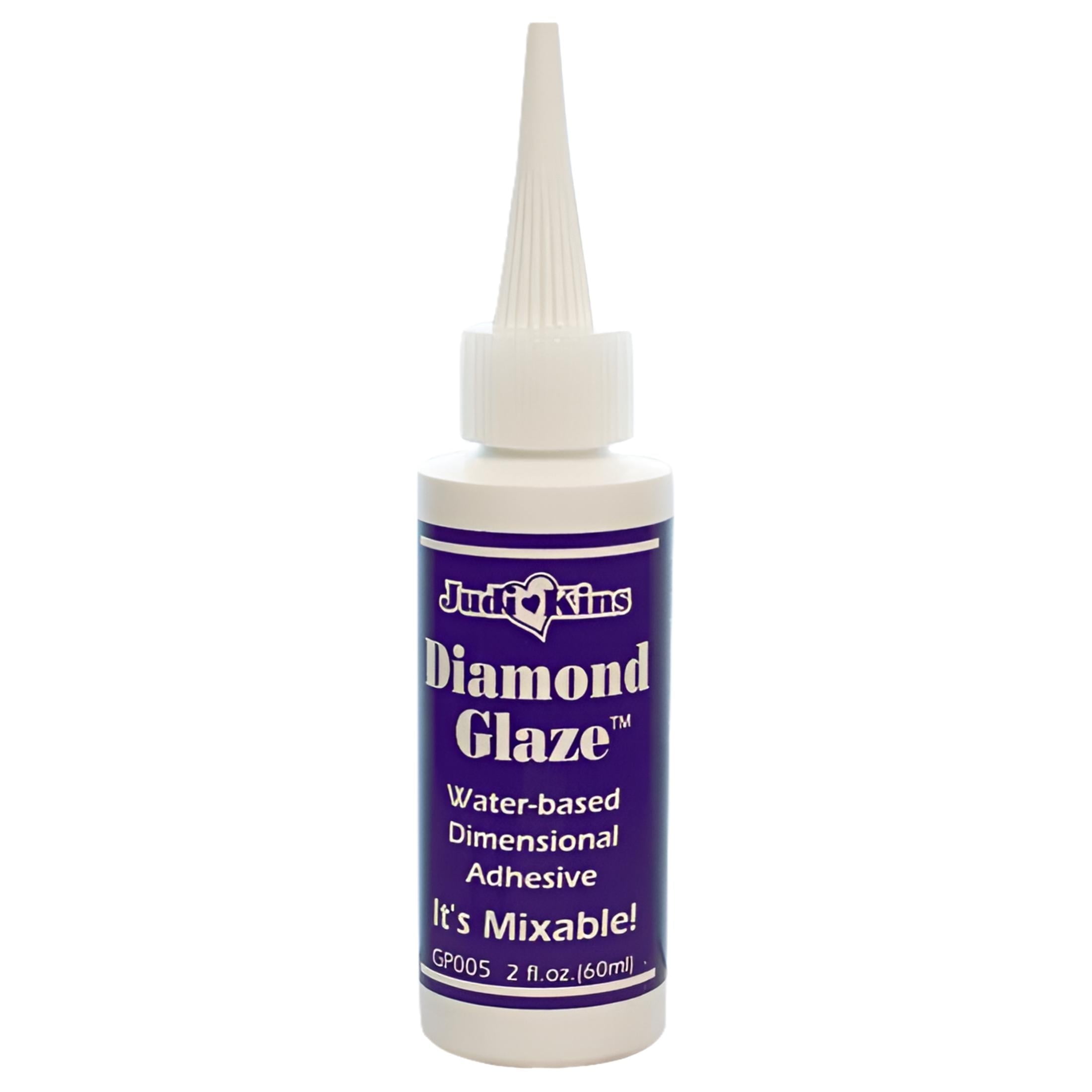 Judikins Diamond Glaze Dimensional Adhesive 2oz-Precision Tip - Walmart.com