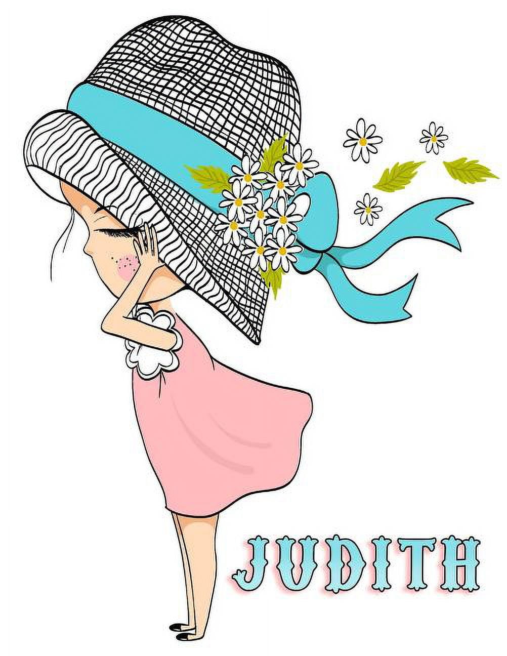 Judith : Personalized Book with Name, Notebook, Journal, Diary, 105 ...