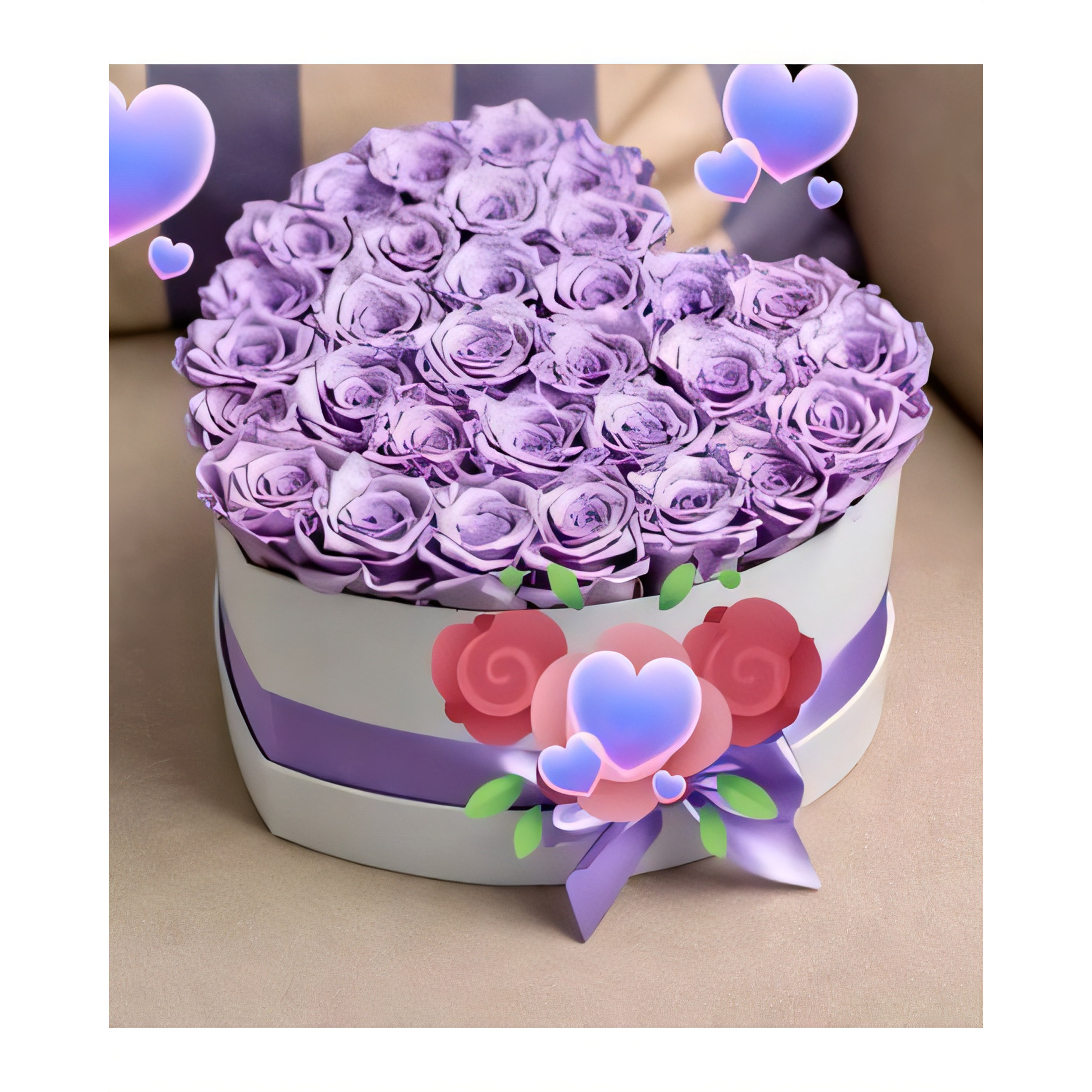 Flowers by Judith - Lavender Roses - 36 Roses - Walmart.com