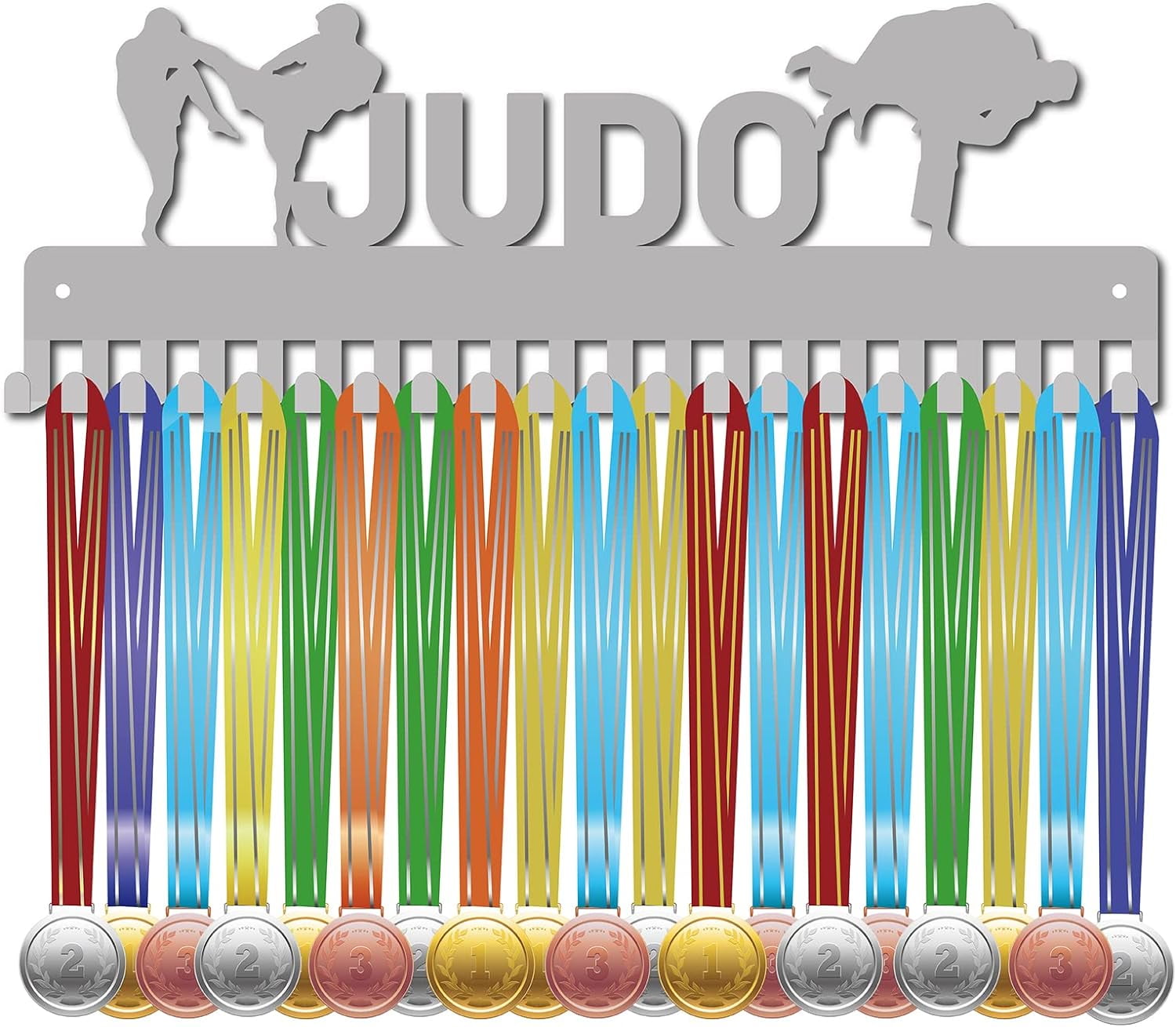 Judo Metal Medals Holder Judokas Medals Display Hanger Rack Sports ...