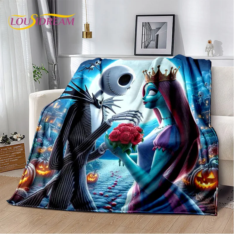 Judy 29 Style The Nightmare Before Christmas Jack Cartoon Soft Flannel ...