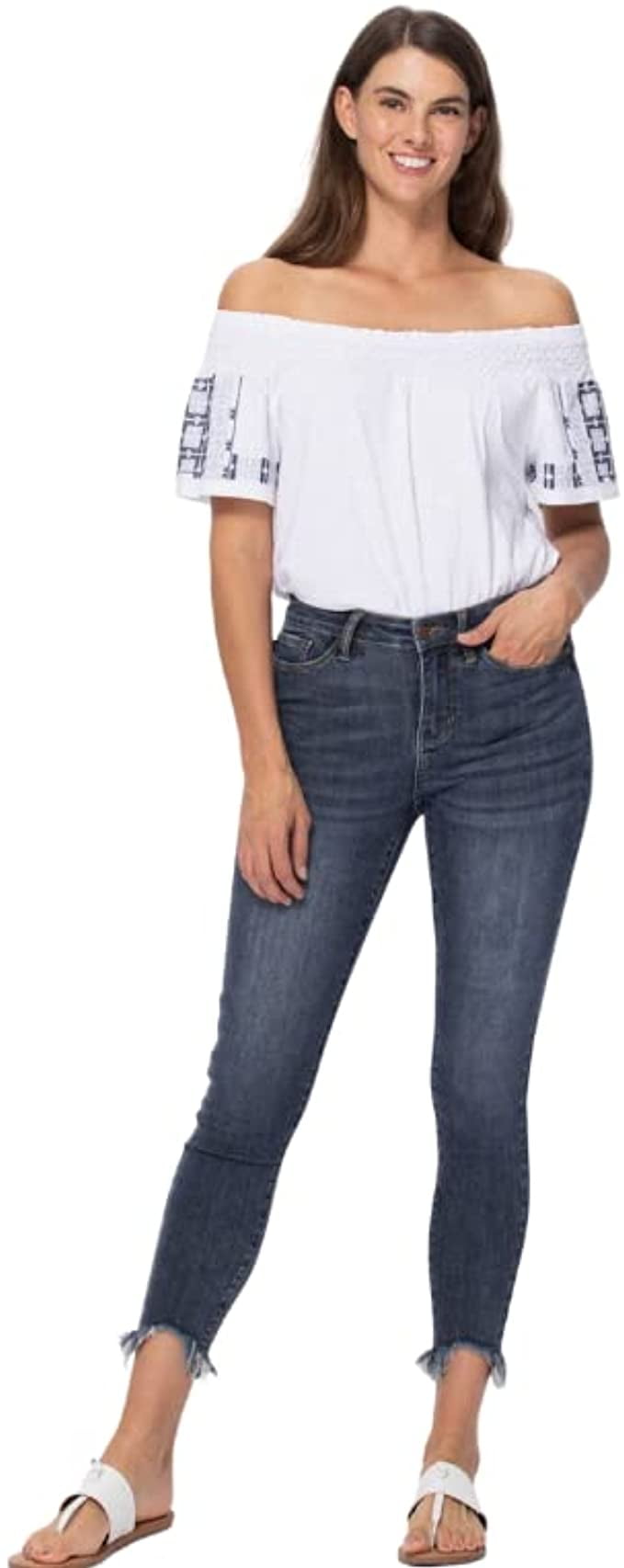 Shark Bite Jeans