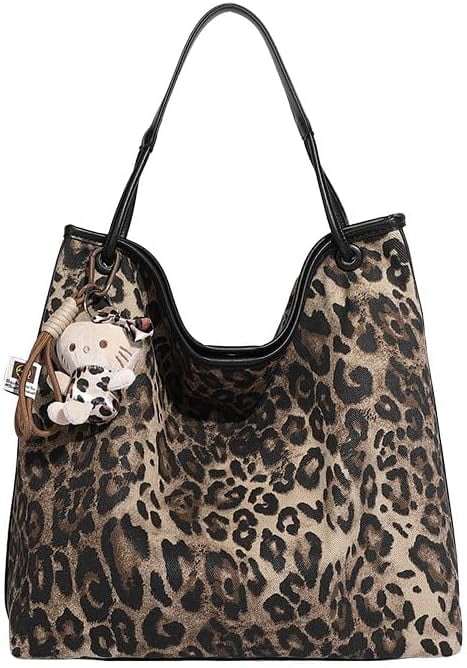 Judy Cheetah Purses for Women Handbag, Y2k Ladies Chic Shoulder Bags ...