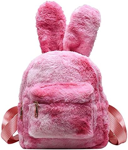 Judy Cute Backpack Daypack Kawaii Bag, Aesthetic Fuzzy Backpack Fashion ...