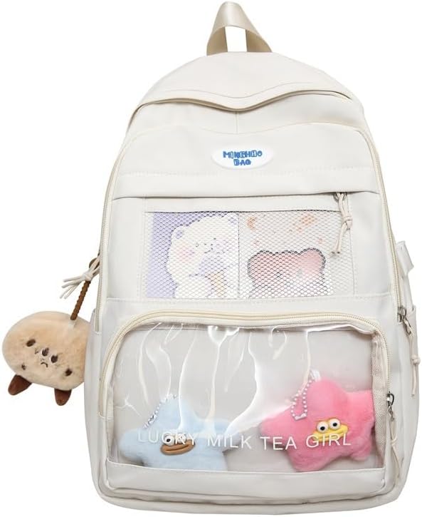 Judy Cute Backpack Itabag Daypack, Kawaii Aesthetic Shoulder Bag Grunge ...