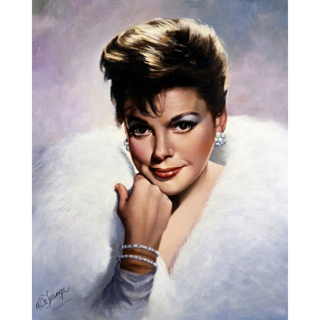 Judy Garland 24X36 Classic Hollywood Poster Glamour Pose - Walmart.com