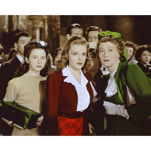 Judy Garland And Virginia Weidler And Fay Bainter In Babes On Broadway ...