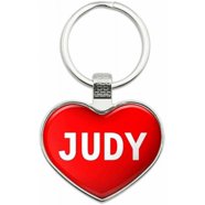 Danielle - Names Female Metal Heart Keychain Key Chain Ring, Multiple ...