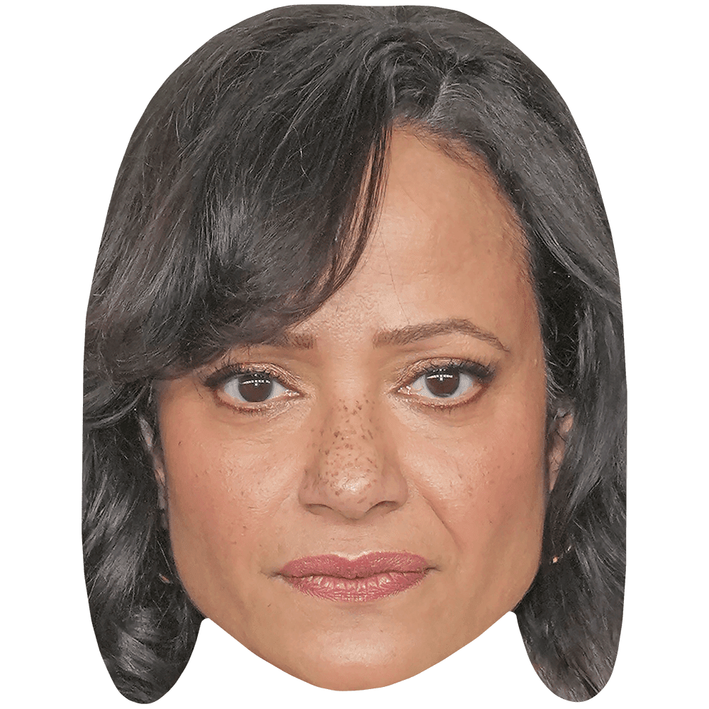 Judy Reyes (Lipstick) Celebrity Mask, Flat Card Face, Fancy Dress Mask ...