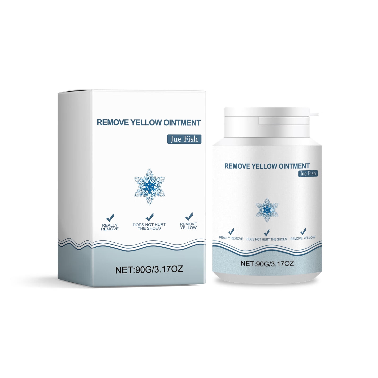 Jue-Fish Shoes Stain Removal Yellow Oxidation Cleaning Stain Yellow ...