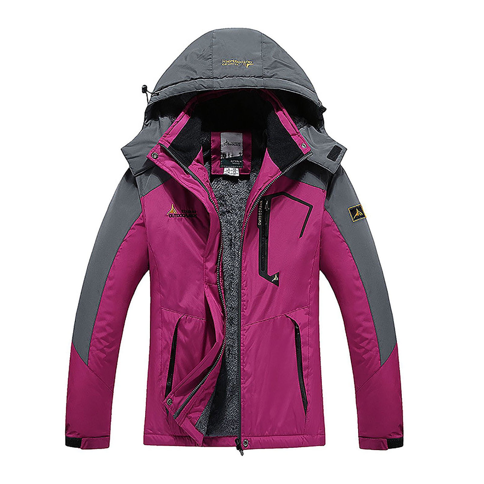 Juebong 2023 Coat Clearance 3 in 1 Ski Jacket for Womens Rain Jacket ...
